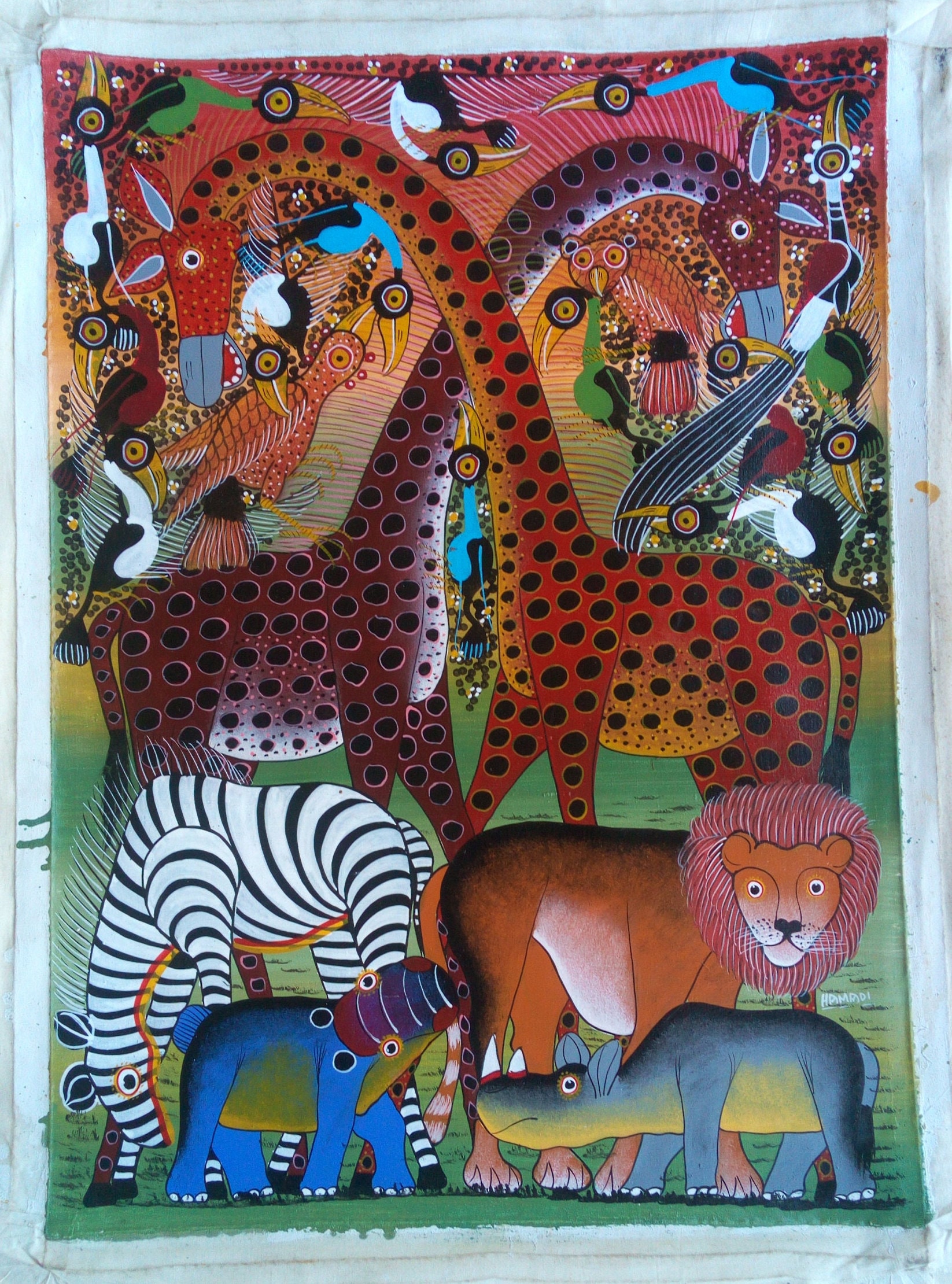 Famous Zebra Painting