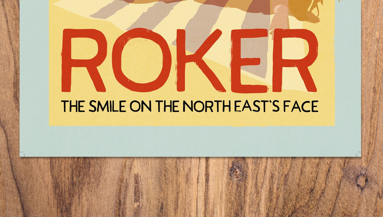 Roker | A3 | A4 | Unframed | Railway Travel Poster | Seaside ...