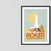 Roker | A3 | A4 | Unframed | Railway Travel Poster | Seaside ...
