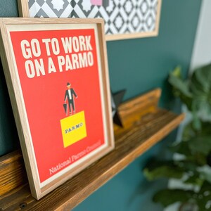 Go to Work on a Parmo // Boro | A3 | A4 | Poster | Limited Edition ...
