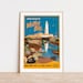 Monte Darlo // Art Print A3 & A4 Unframed Railway Print Travel Poster ...