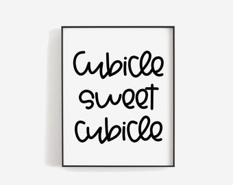 Funny Cubicles Signs - Etsy UK