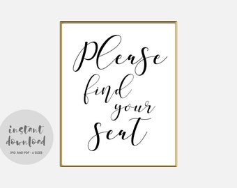 Please have a seat | Etsy