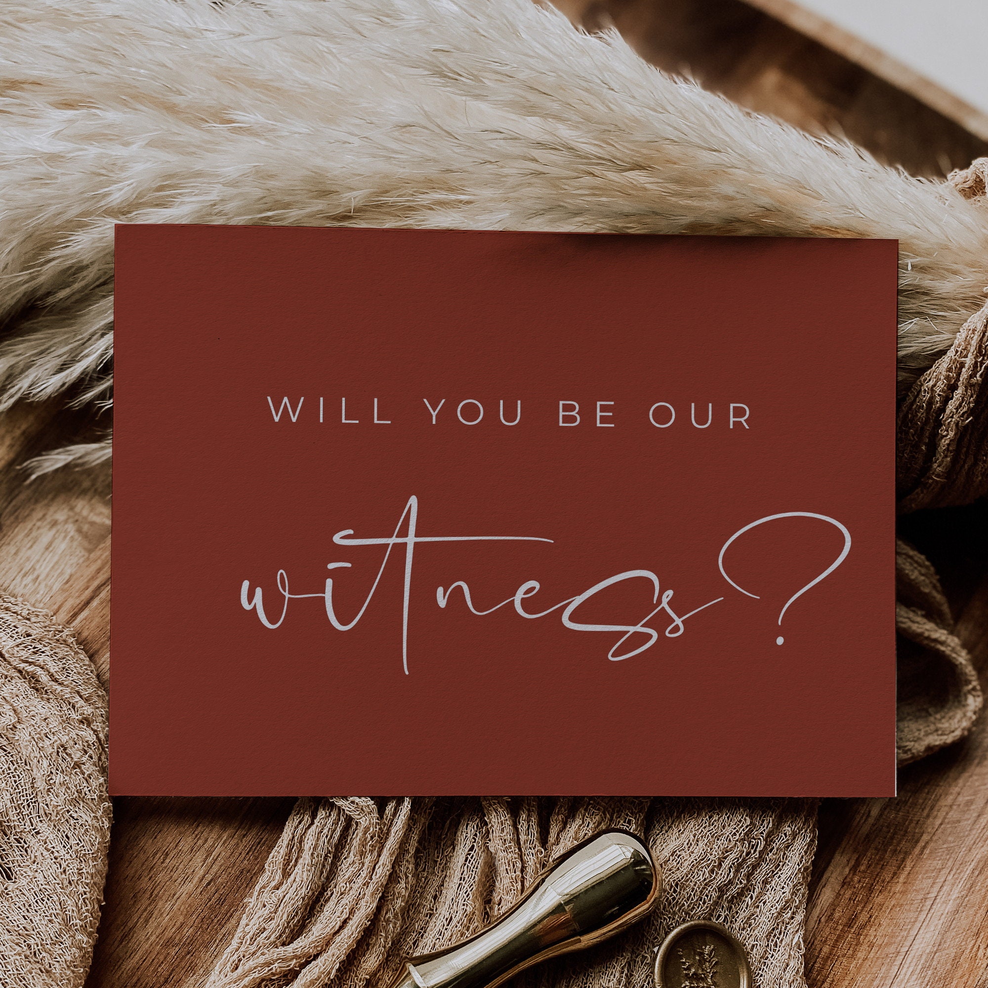 Will You Be Our Witness, Witness Proposal, Wedding Witness, Proposal ...