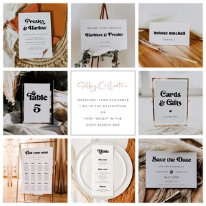One Day Away Sign, Rehearsal Dinner Welcome Sign, the Night Before ...
