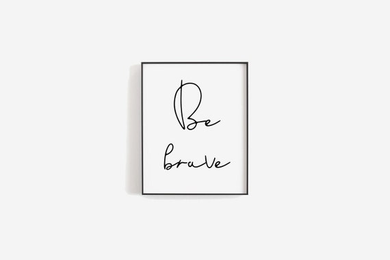 Prints Typography Art Motivational Quote Poster Printable Wall Art ...