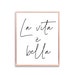 La Vita E Bella PRINTABLE Poster Italian Wall Art - Etsy