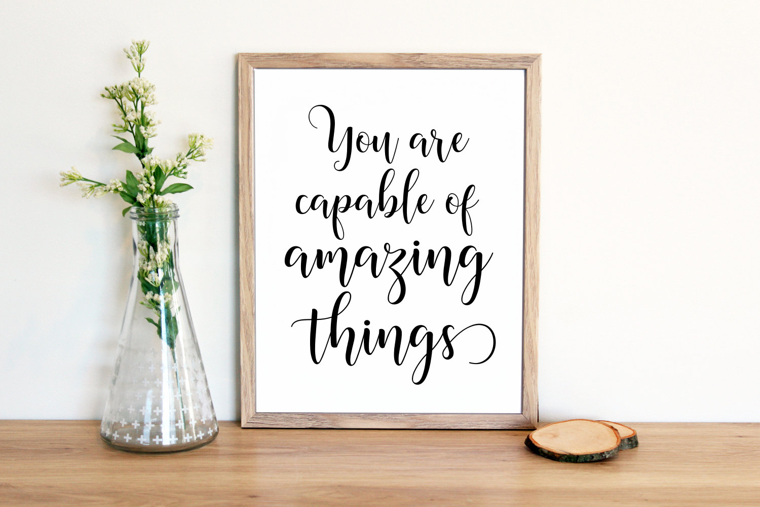 You Are Capable of Amazing Things PRINTABLE Wall Art | Etsy