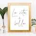 La Vita E Bella PRINTABLE Poster Italian Wall Art - Etsy