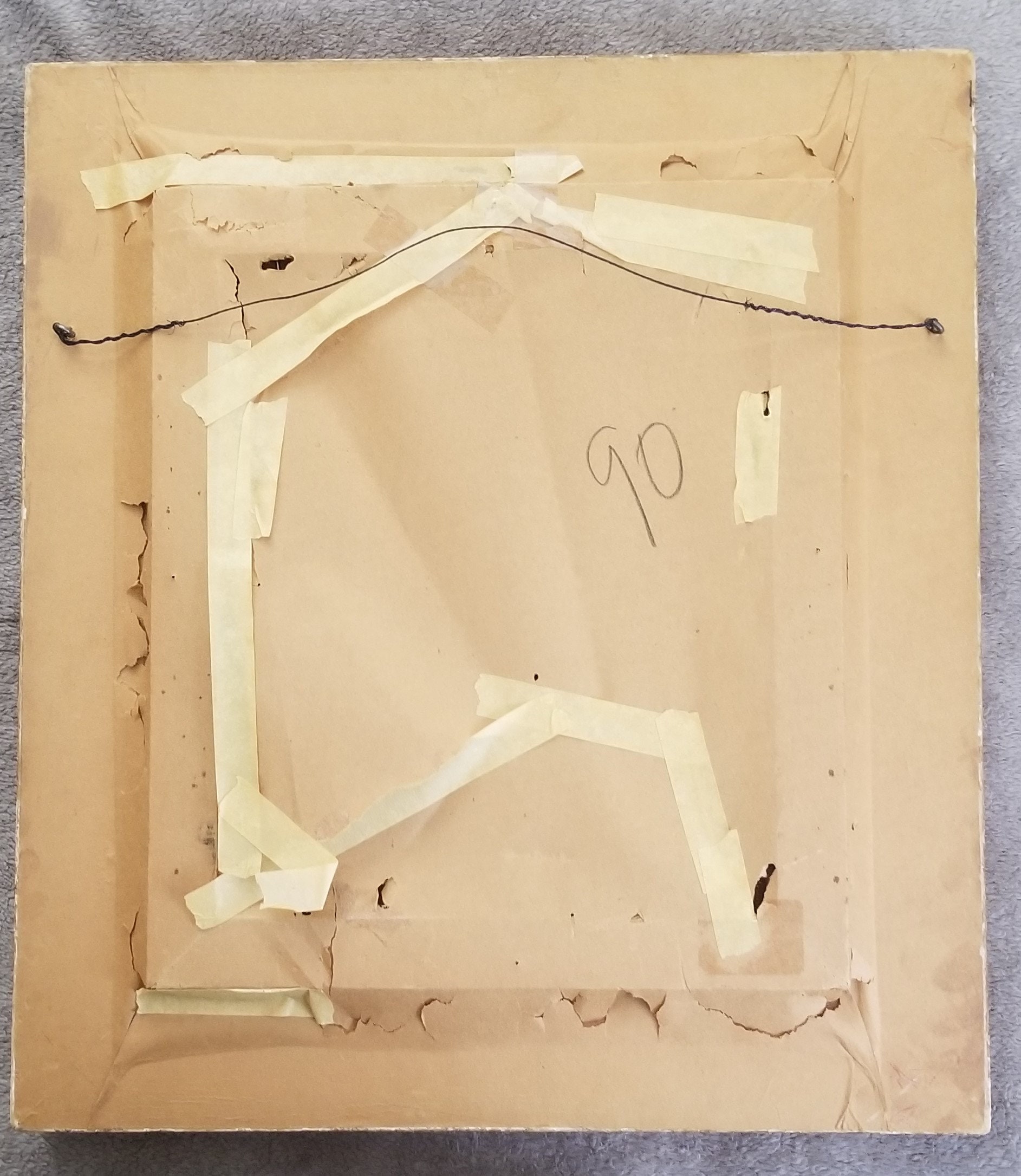 Julian Ritter Clown Oil on Board Painting Signed - Etsy