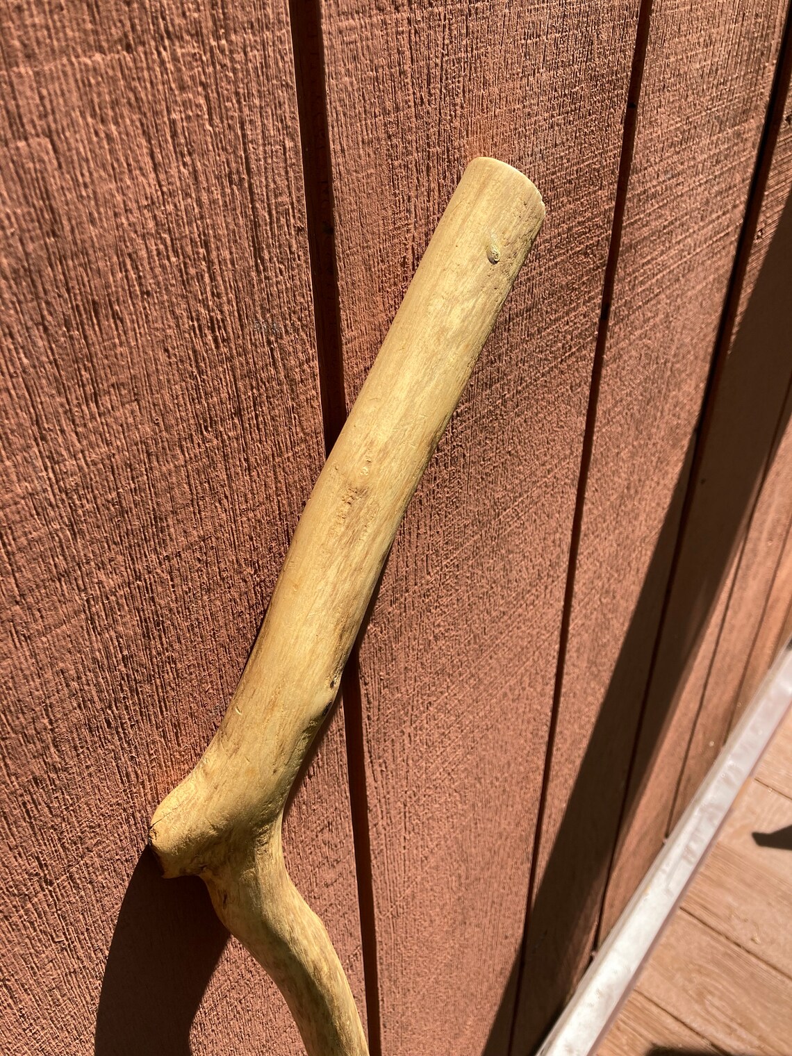 Handmade Wooden Cane With Natural Wood Handle - Etsy