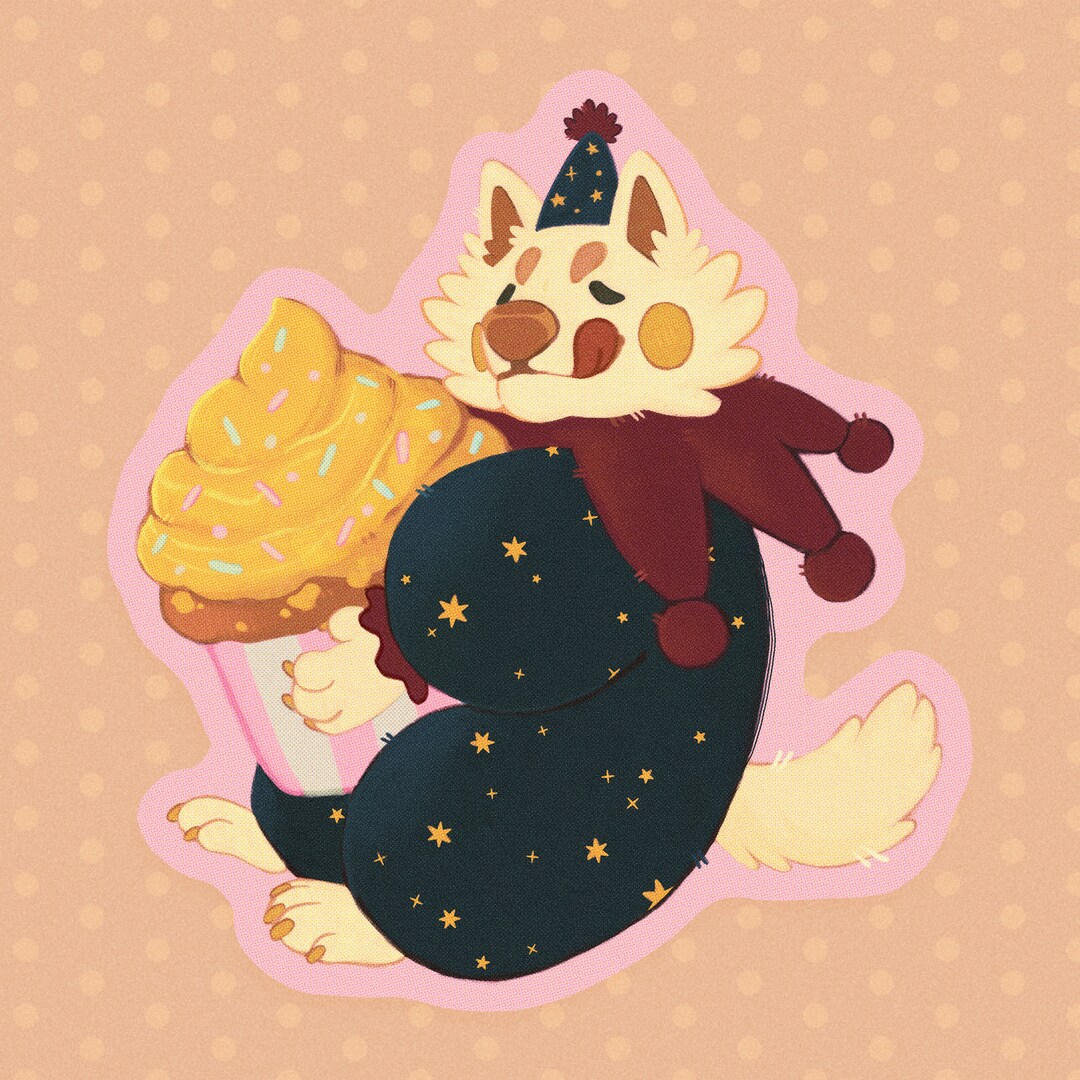 Prisma Birthday Sticker - Etsy