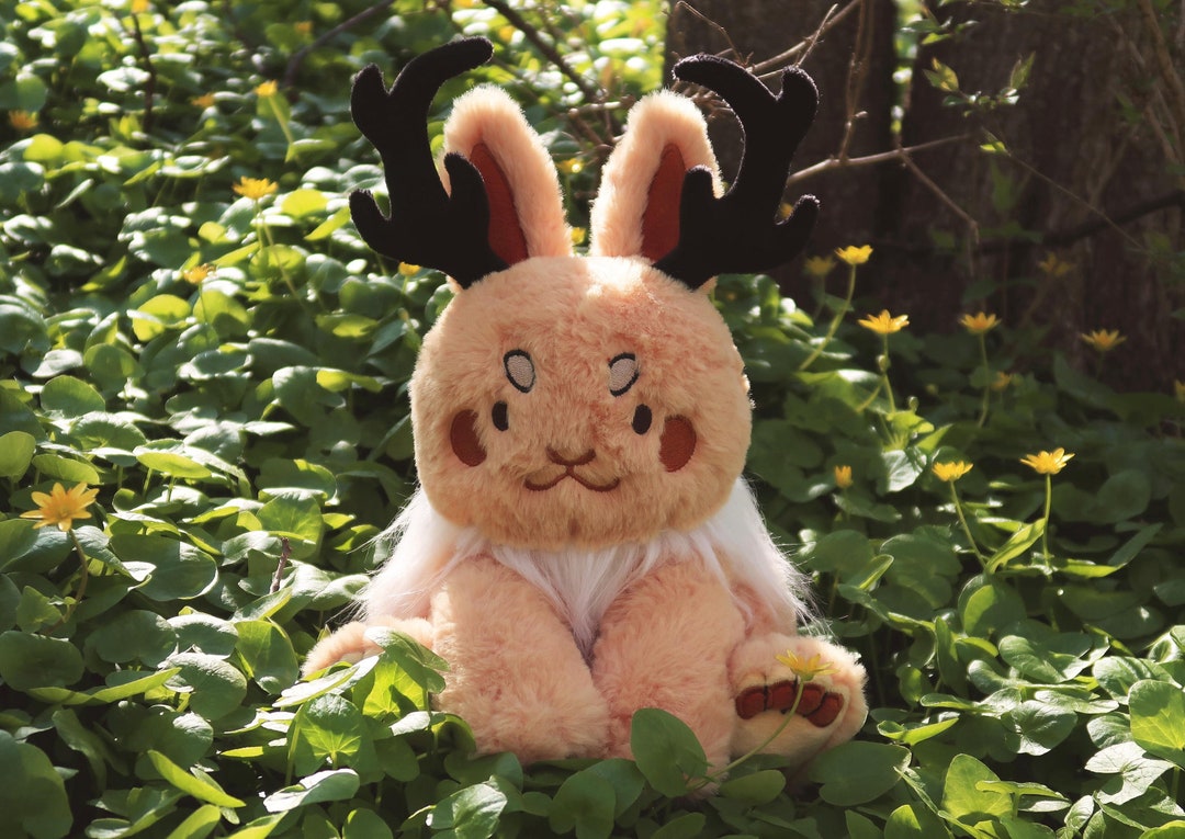 Jackalope Plush - Etsy