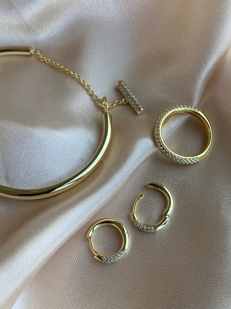 Chain Lock Sterling Silver Bangle Bangle with Chain Bangle | Etsy