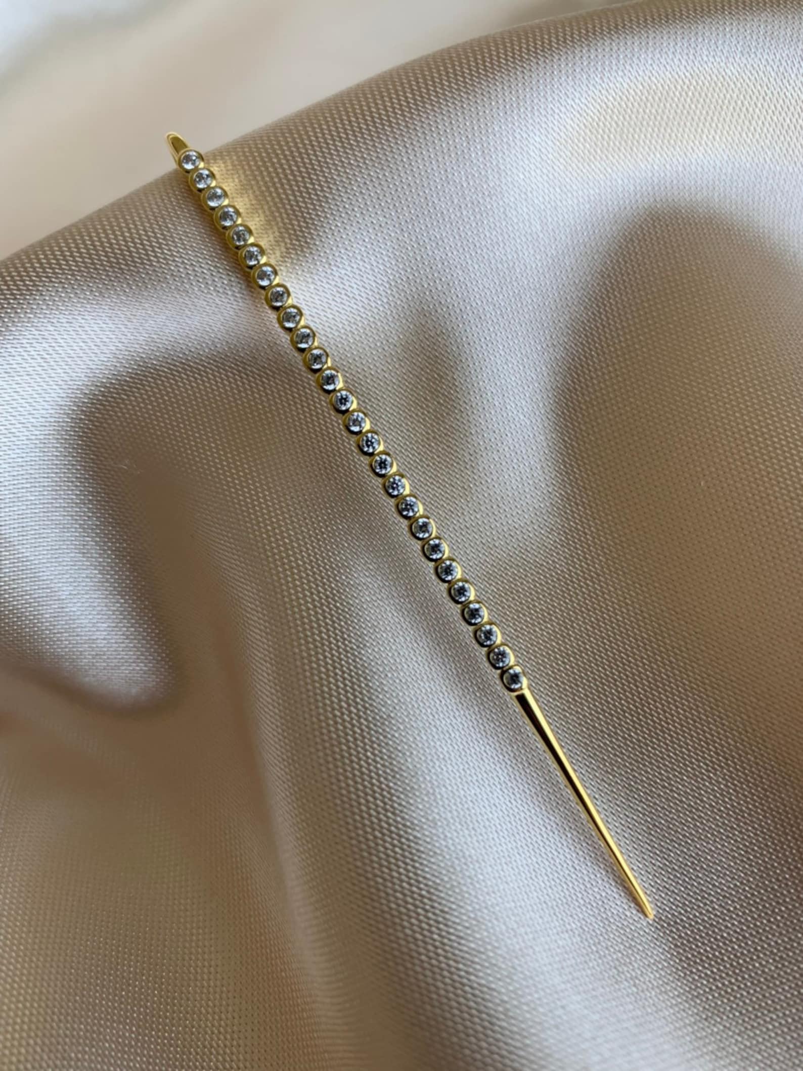 Ear Pin Gold Ear Cuff Gold Ear Climbers Minimalist - Etsy