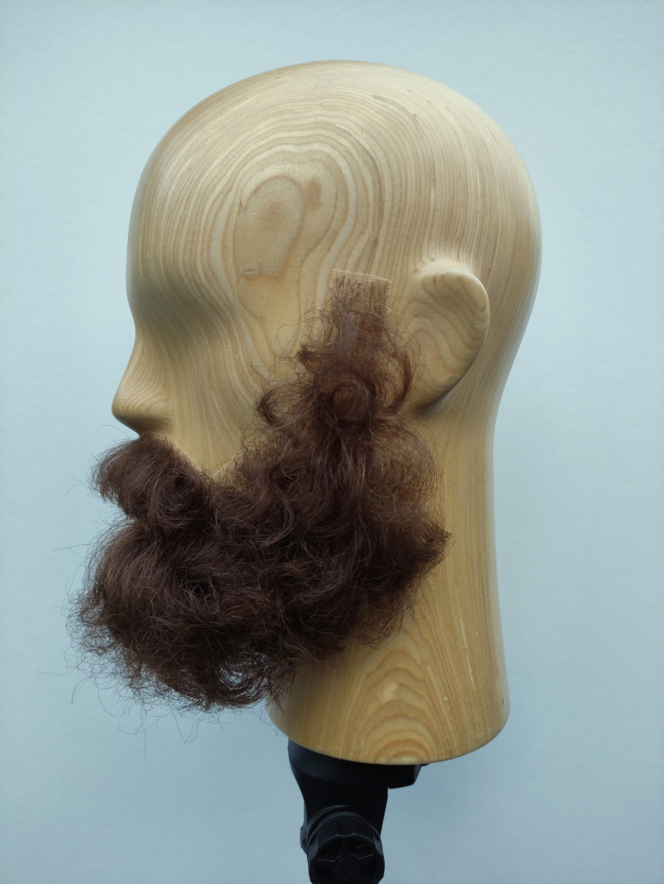 Realistic Fake Beard Kit 100% Real Human Hair Full Handmade - Etsy