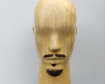 Realistic Fake Tony Stark's Beard Kit Full Handmade | Etsy