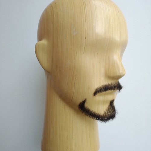 Realistic Fake Tony Stark's Beard Kit Full Handmade - Etsy