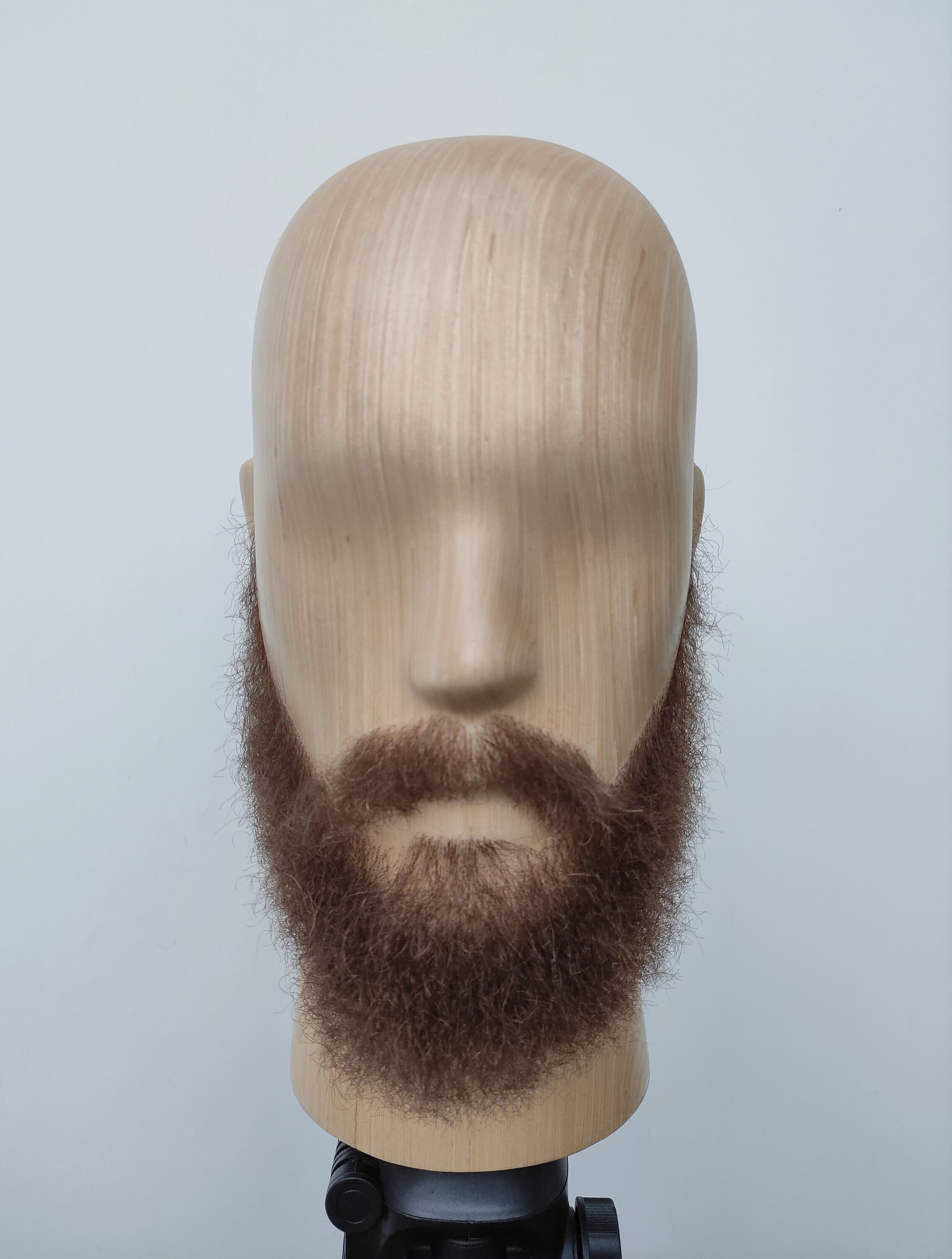 Realistic Fake Beard Kit 100% Real Human Hair Full Handmade - Etsy