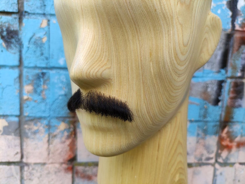 Realistic Fake Moustache Full Hand Made - Etsy