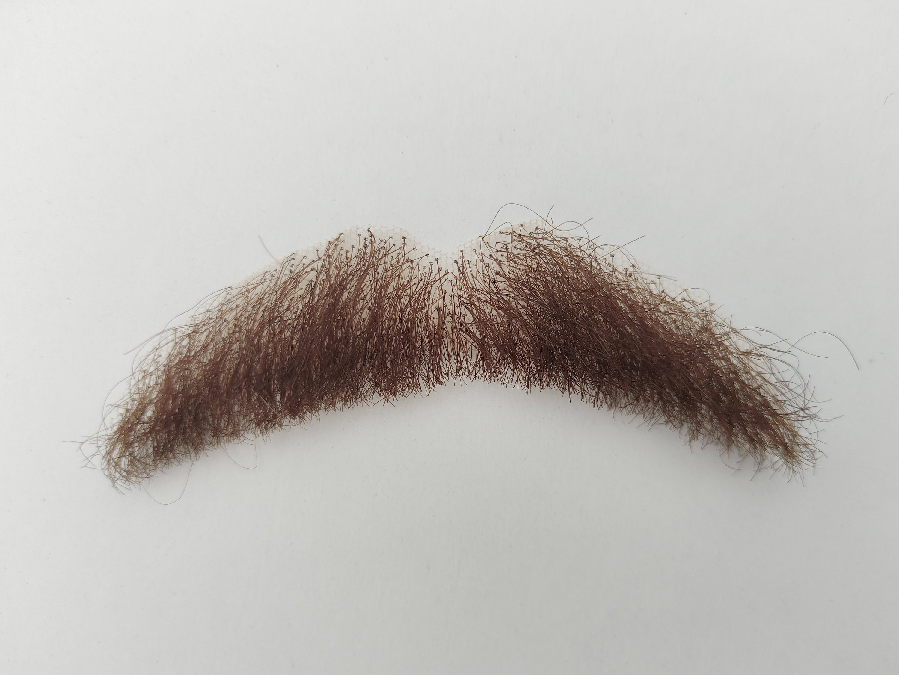 Realistic Fake Moustache, Human Hair, Full Hand Made - Etsy