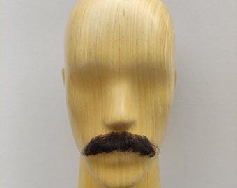 Realistic Fake Moustache Yak Hair Full Hand Made - Etsy