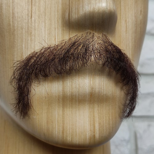 Realistic Fake Moustache Full Hand Made - Etsy