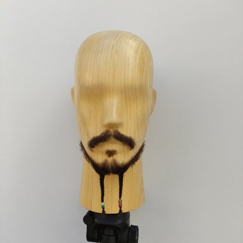 Realistic Fake Tony Stark's Beard Kit Full Handmade | Etsy