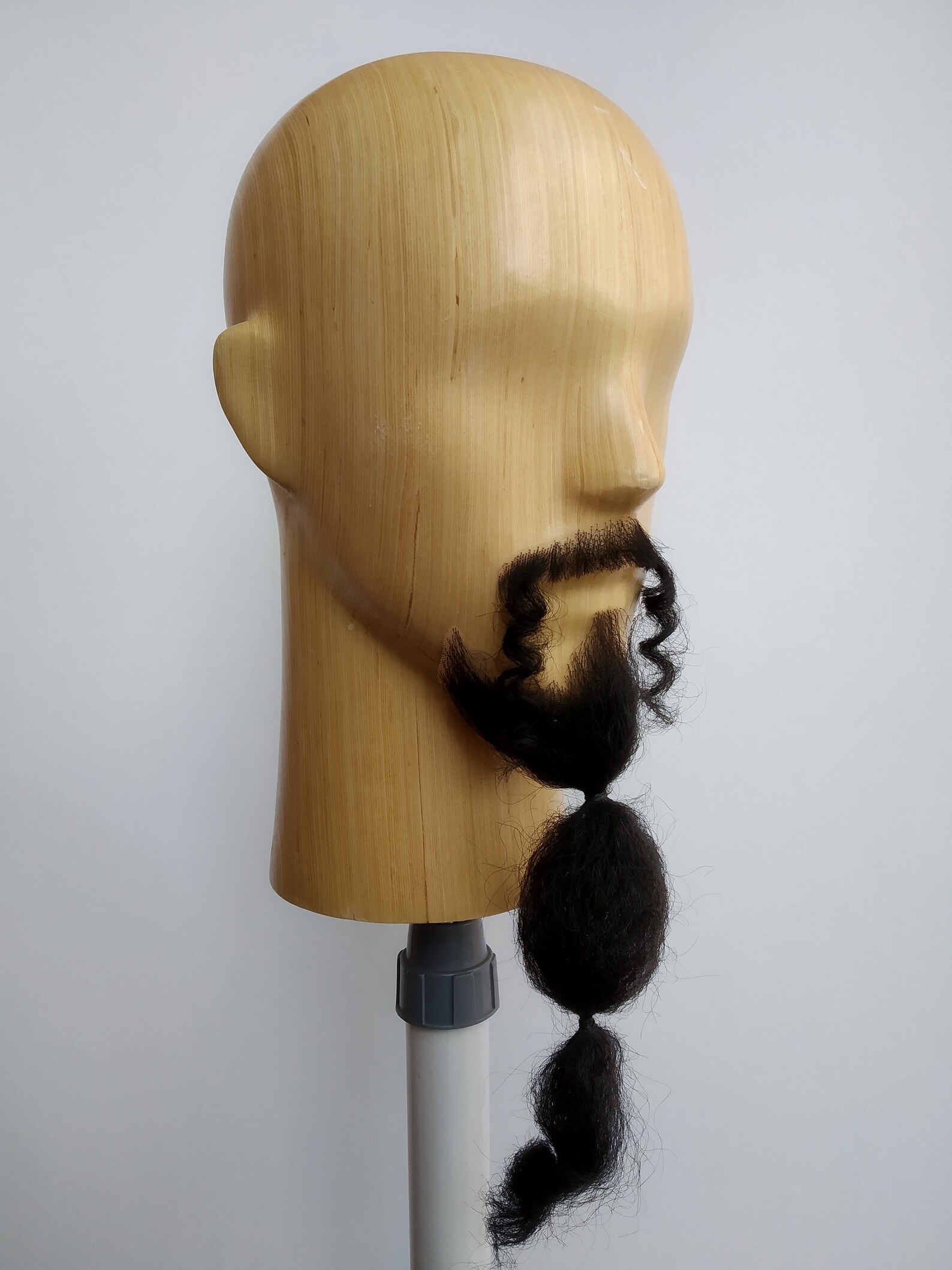 Realistic Fake Beard Kit 100 Real Human Hair Full Handmade Etsy