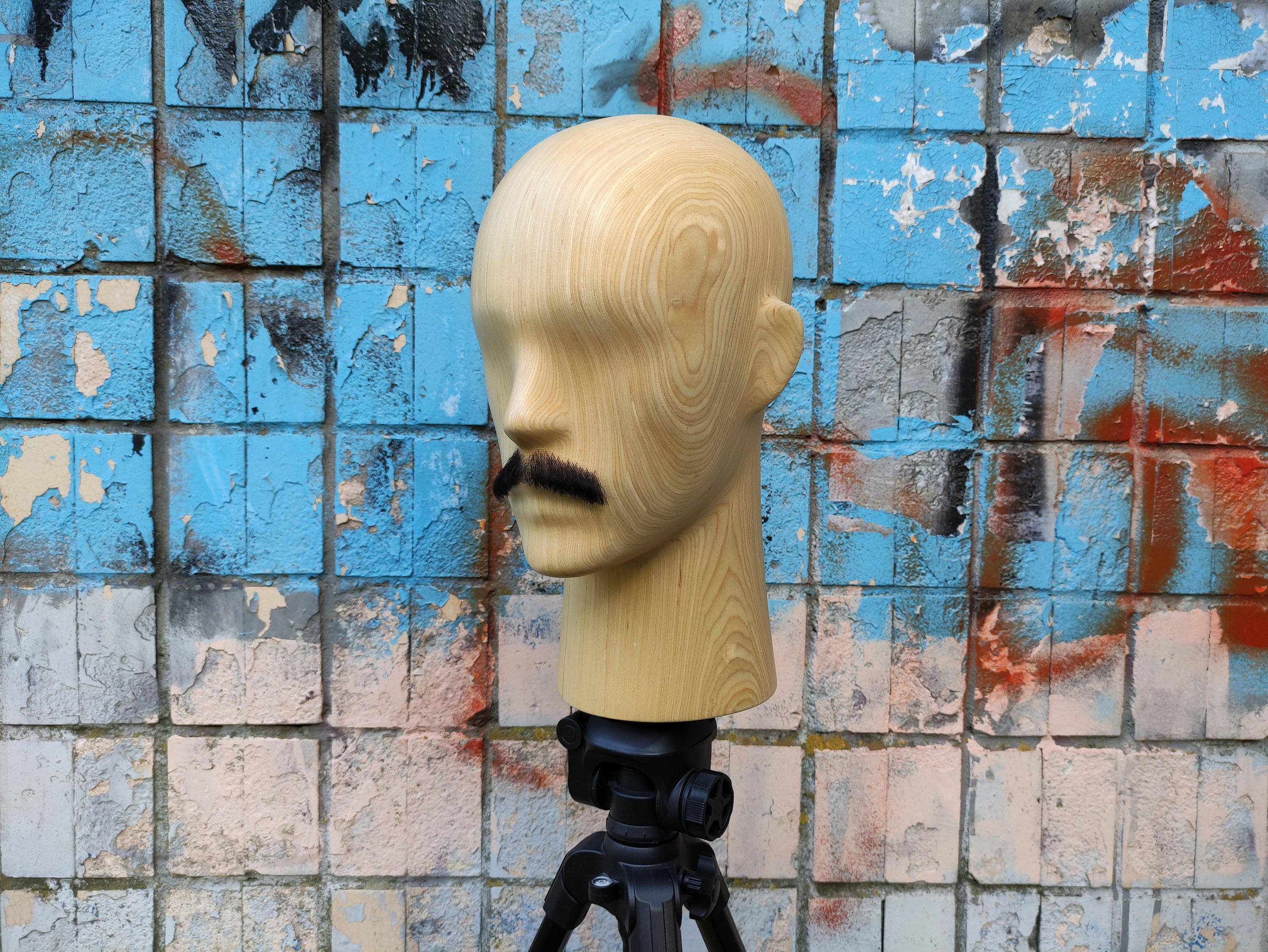 Realistic Fake Moustache Full Hand Made - Etsy