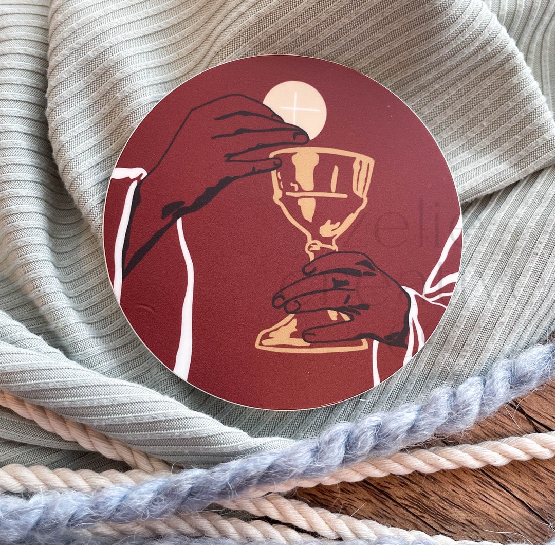 In Personal Christi | the Eucharist | Holy Communion | Priest Sticker ...