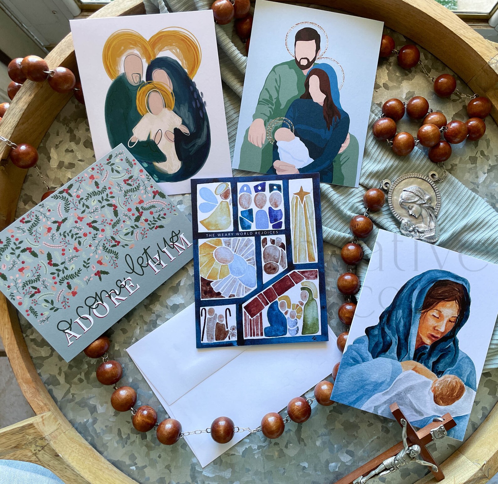 Holy Family, Nativity Modern - Faceless Holy Family - Mary, Joseph ...