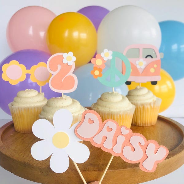 Groovy Cupcakes - Etsy