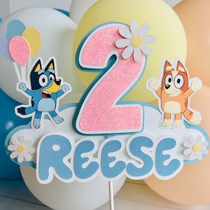 Bluey Cake Topper - Etsy