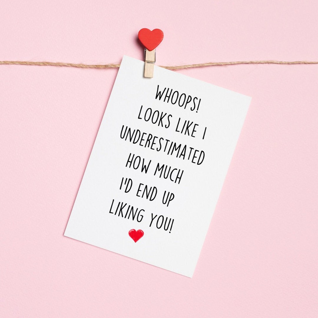 Boyfriend Card, Funny Card for Boyfriend, Cute Card for Husband ...