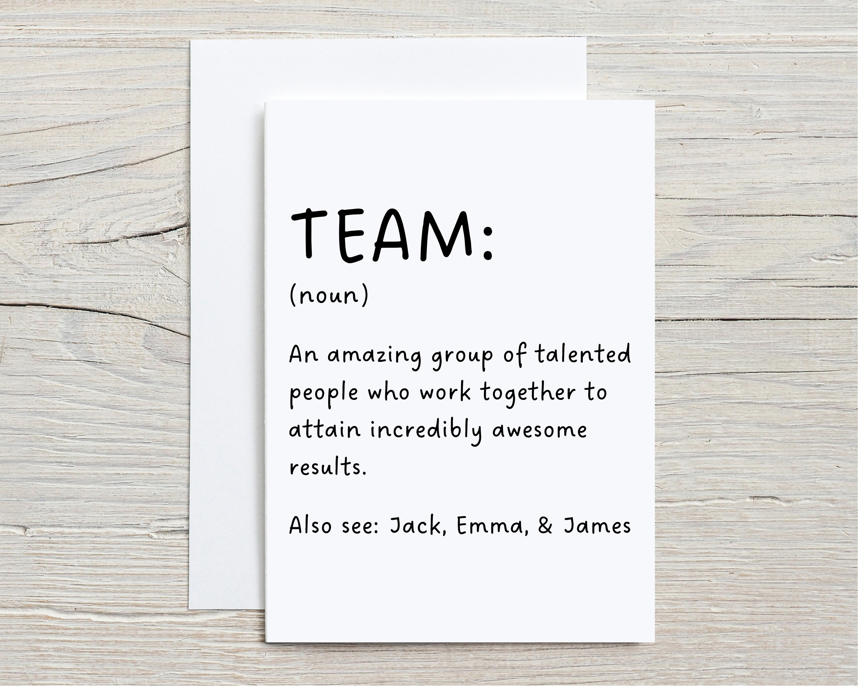 Coworker Card, Funny Coworker Card, Card for Team Coworker, Christmas ...