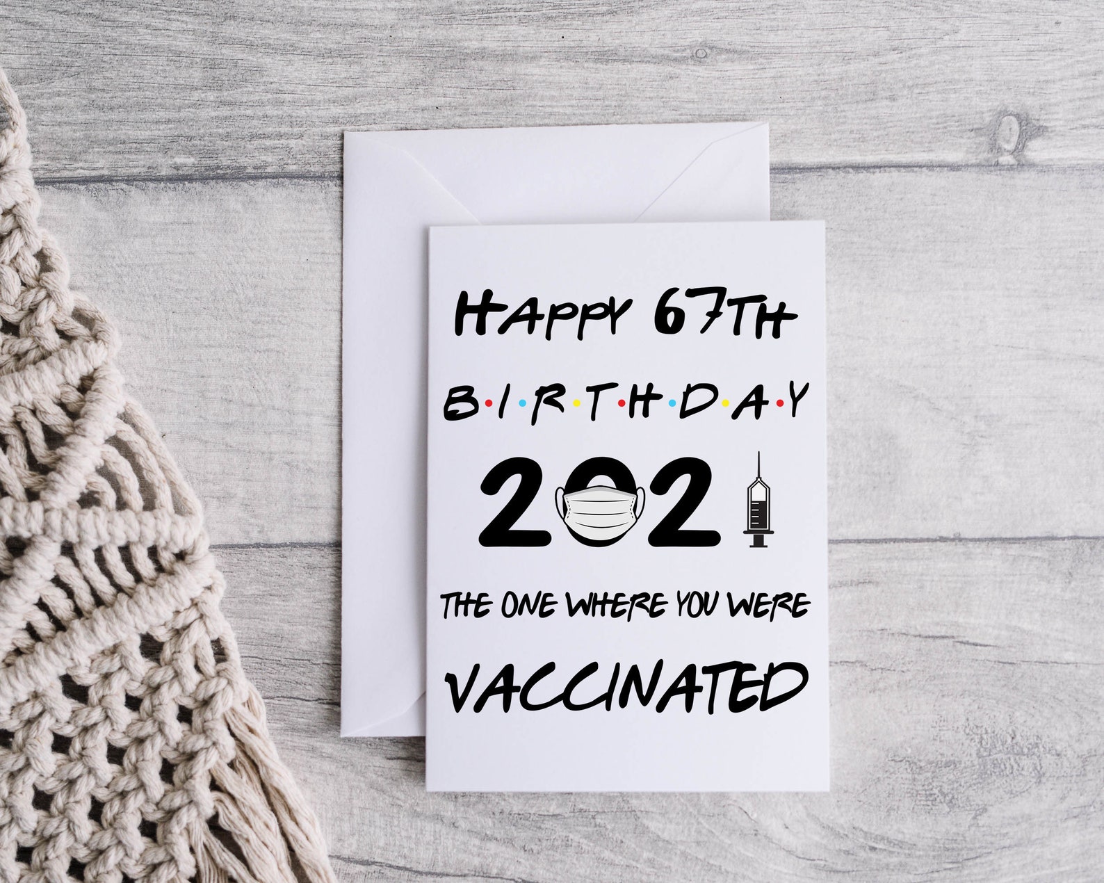Funny 67th birthday card 67th birthday gift67th birthday | Etsy