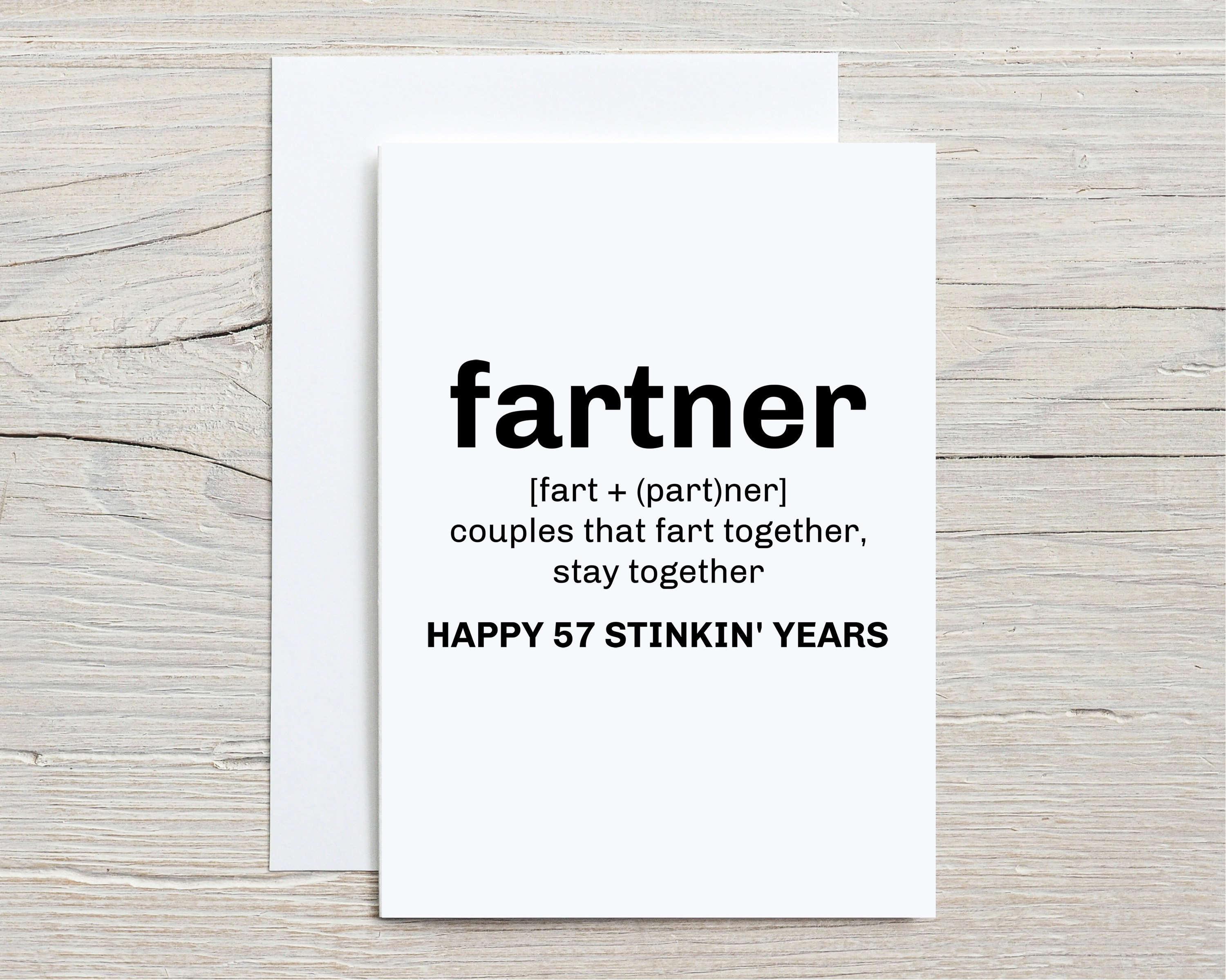 57th Anniversary Card, 57th Anniversary Card for Husband, 57 Year ...