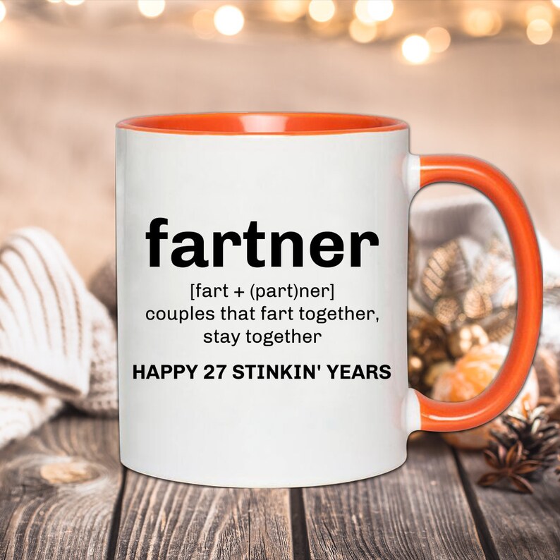 27th Anniversary Mug 27th Anniversary Gifts For Husband 27 Etsy