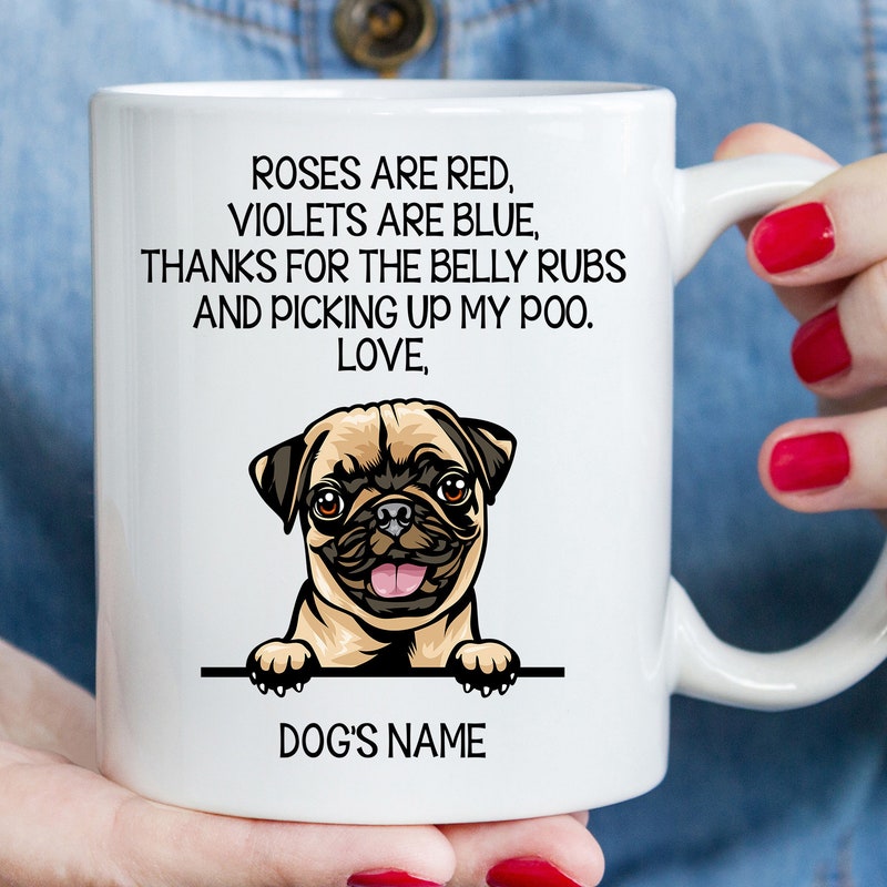 Pug Mugs - Etsy