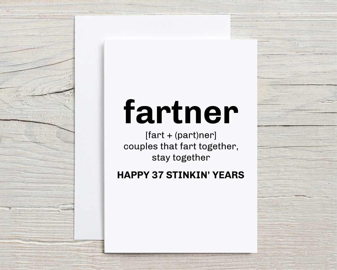 37th Anniversary Card 37th Anniversary Card for Husband 37 - Etsy UK
