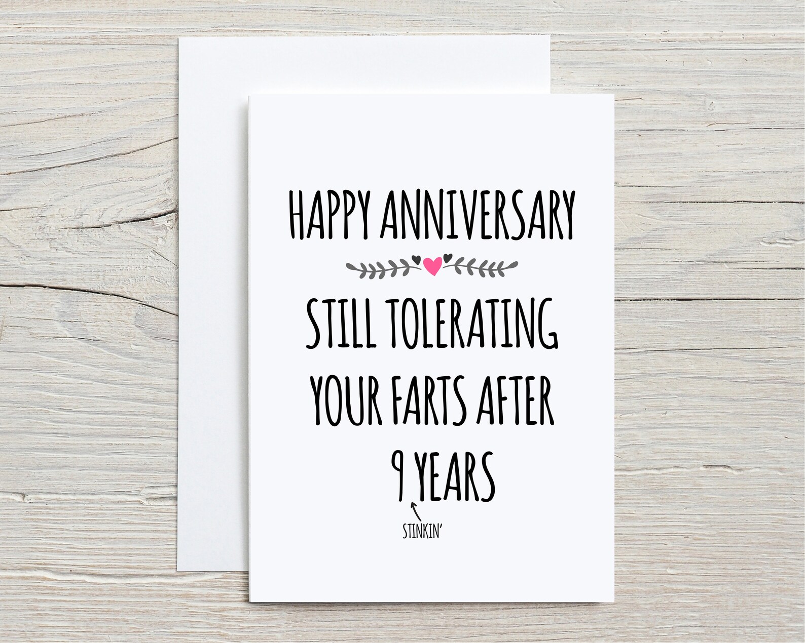 9th Anniversary Card 9th Anniversary Gift for Husband 9 Year - Etsy UK