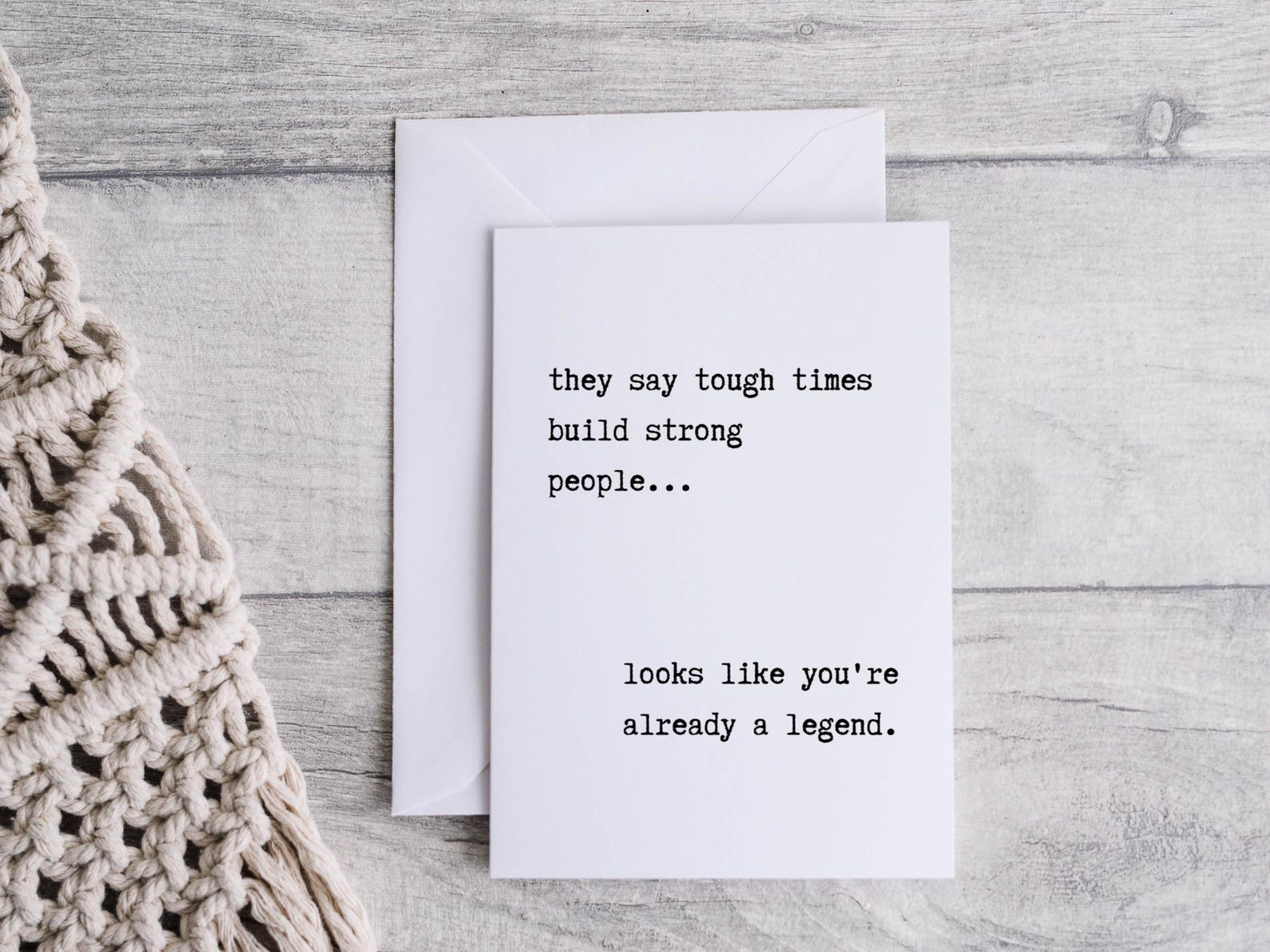 Unstoppable Motivation Card – Encouraging Quote Greeting Card ...