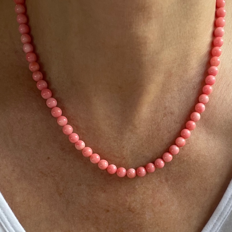 Pink Coral Jewelry - Etsy