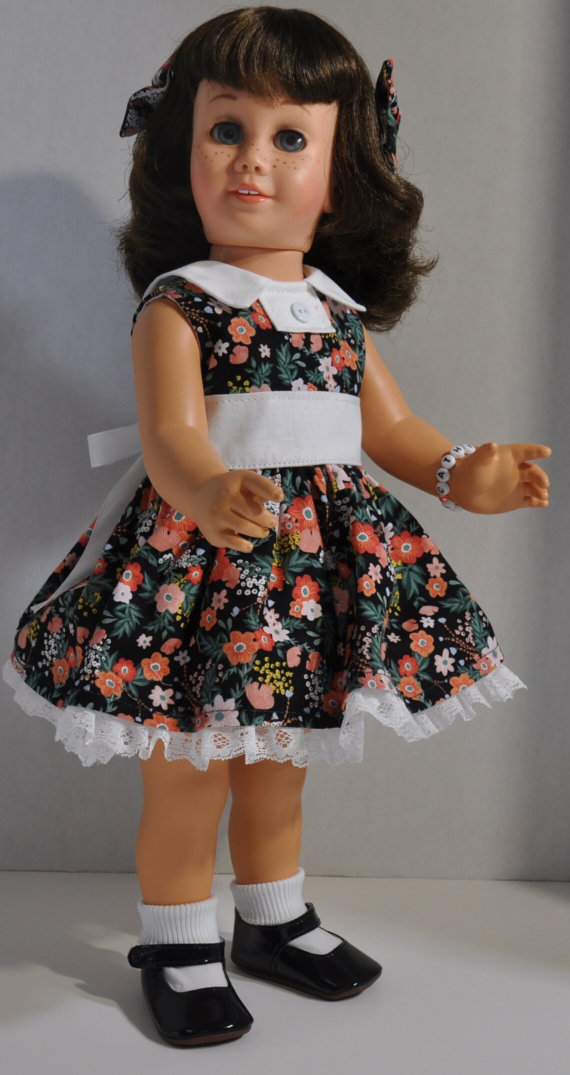 1 brunette chatty cathy hard face 5 body. completely restored | Etsy