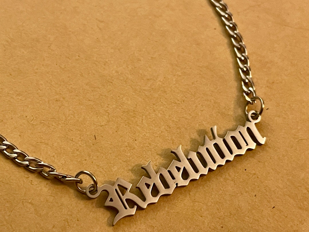 Rebelution Silver-tone Chain Pendant Necklace (reggae Band) Concert ...