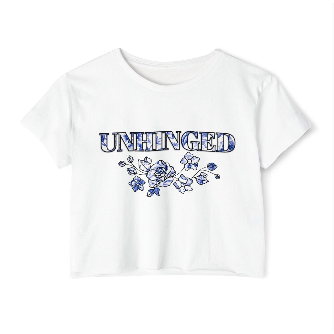 Unhinged Festival Crop Top - Etsy