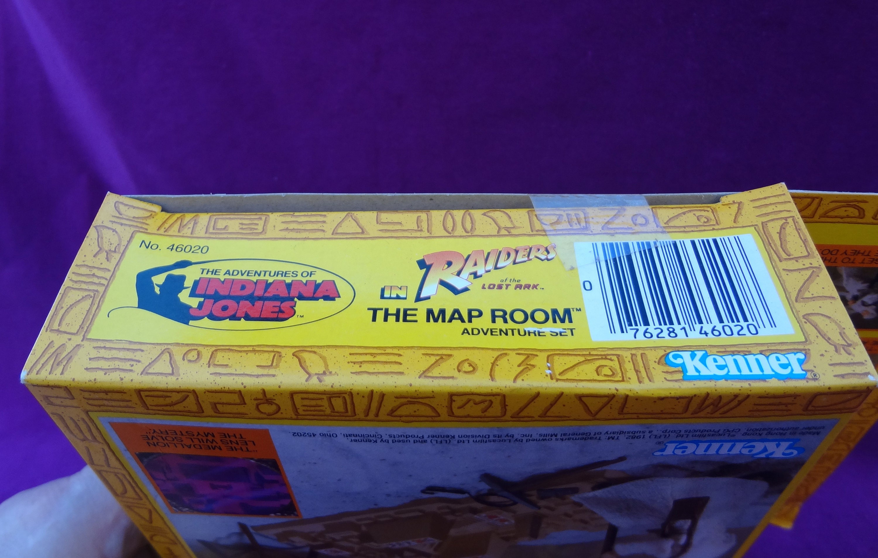 1982 the Map Room, Indiana Jones Raiders of the Lost Ark Play Set for 3 ...
