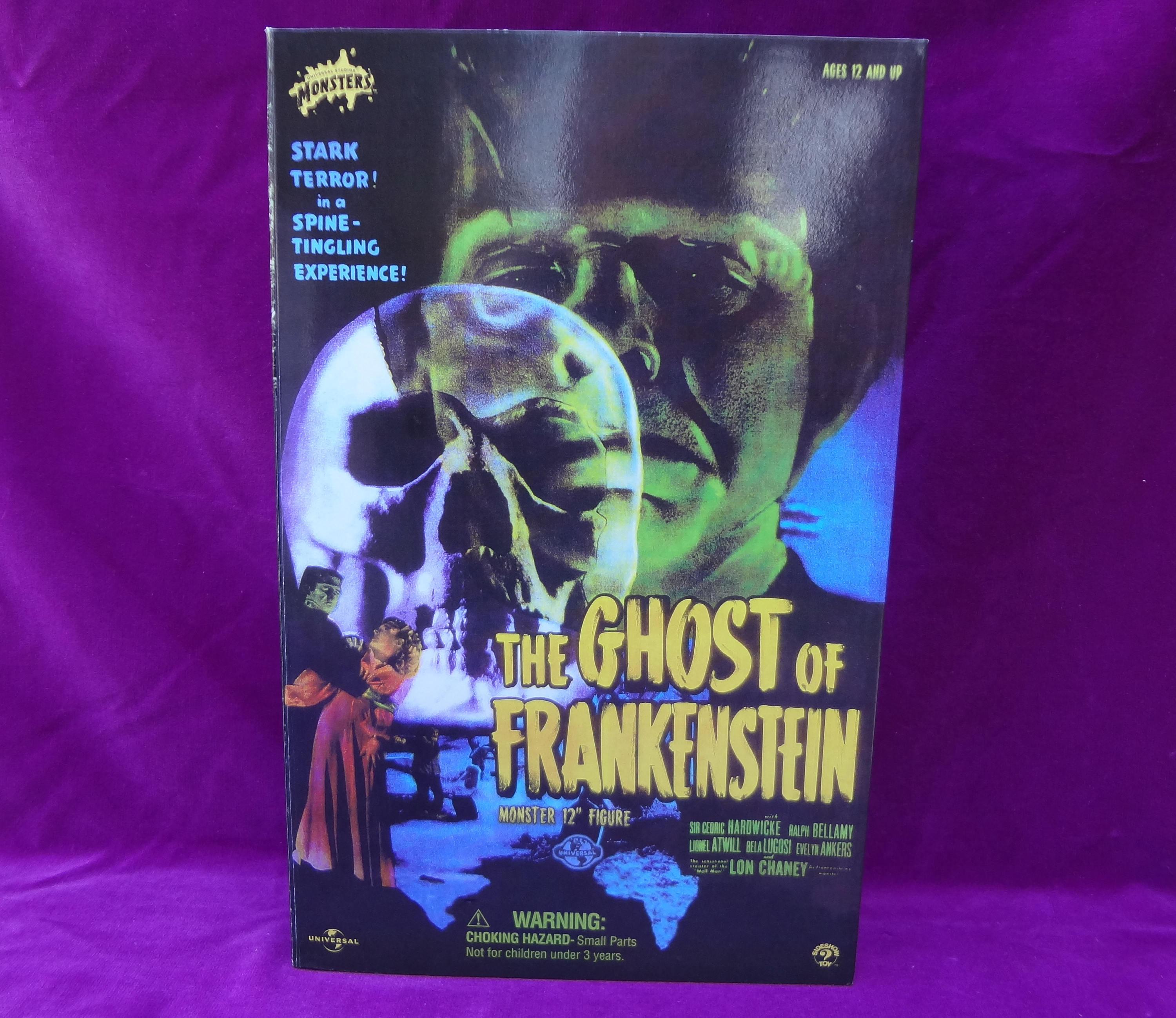 Sideshow Ghost of Frankenstein New Lon Chaney Jr. 12” 1/6 Scale Action ...