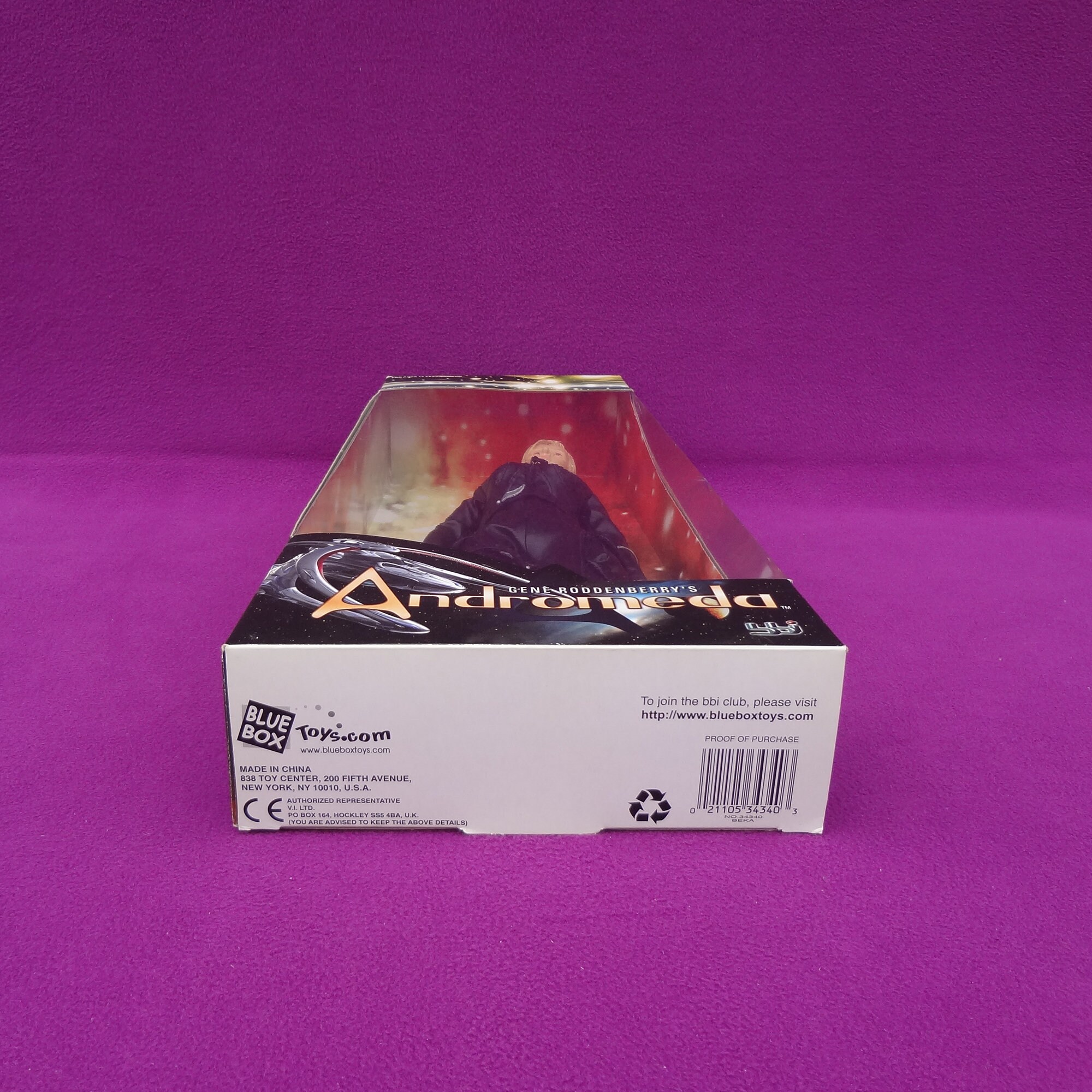 Andromeda Beka Valentine Blue Box Toys Gene Roddenberry 12 Inch Sci Fi ...